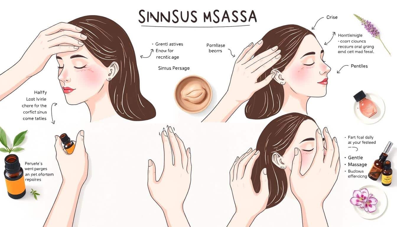 Sinus Massage: Relieve Pressure in Minutes