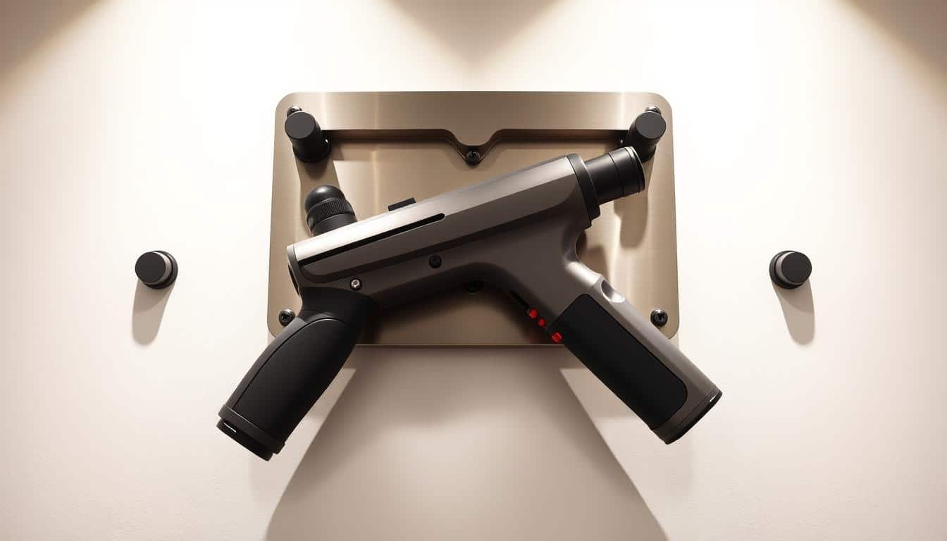 My Ideal massage gun wall mount for Home Gym